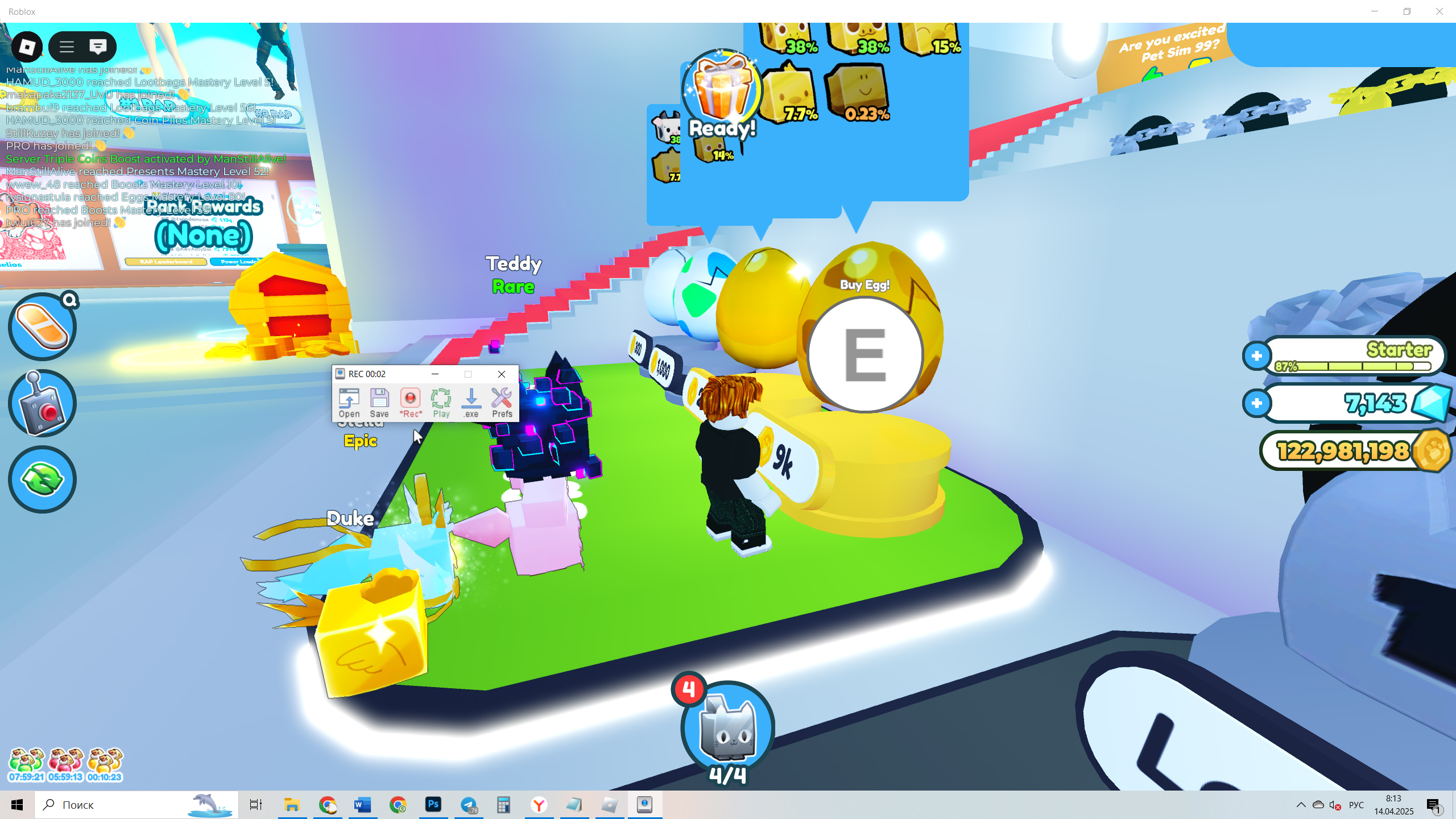 Скачать TinyTask - автокликер для игр